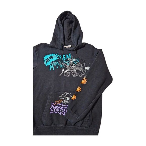 Nickelodeon | Shirts | Ahh Real Monsters Rugrats Reptar Hoodie ...